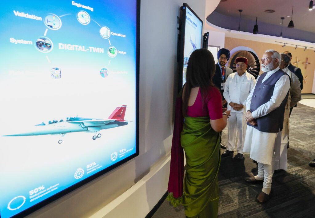 PM inaugurates largest unit of Boeing outside USA in Bengaluru